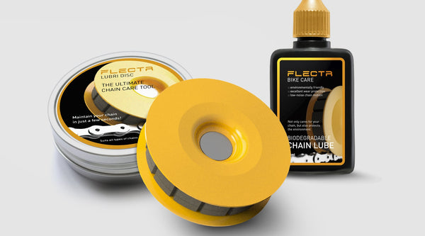 FLECTR LUBRI DISC – How to lubricate your chain in seconds.