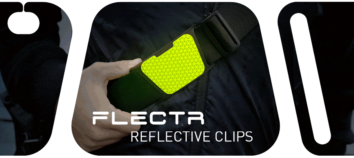 FLECTR CLIP – wearable reflectors